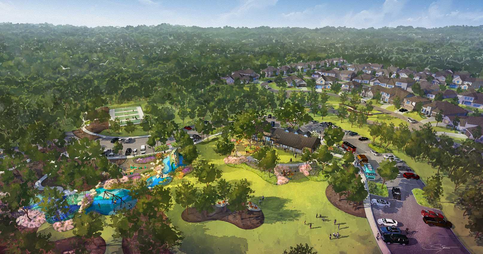 New Homes in Kresston: 55ft. lots - Home Builder in Montgomery TX