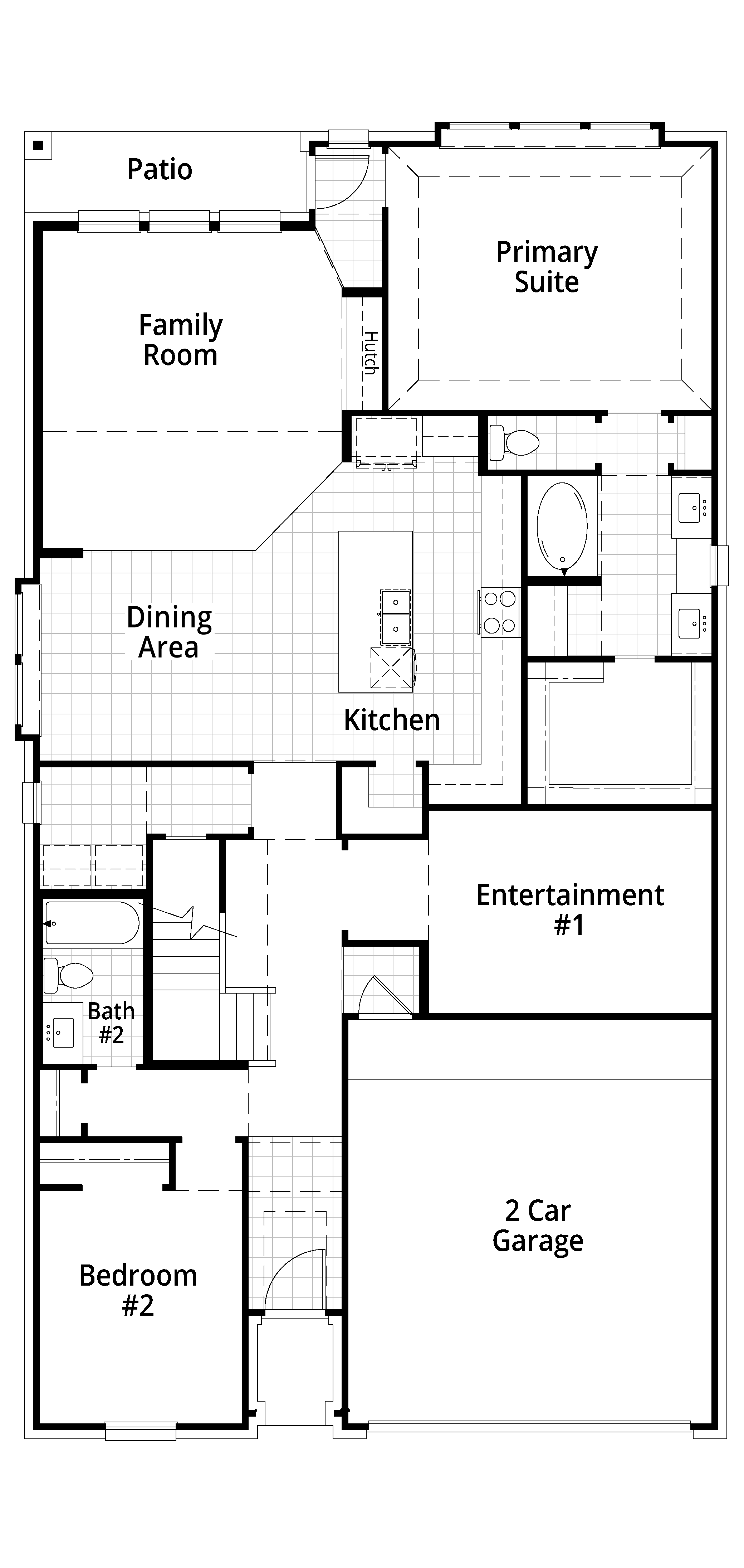 New Home Plan Griffith in Conroe, TX 77302